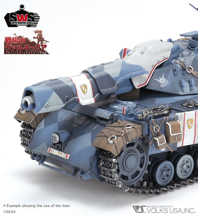 VOLKS Scale Models :: Valkyria Chronicles Series :: SWS 1/35 Edelweiss ...